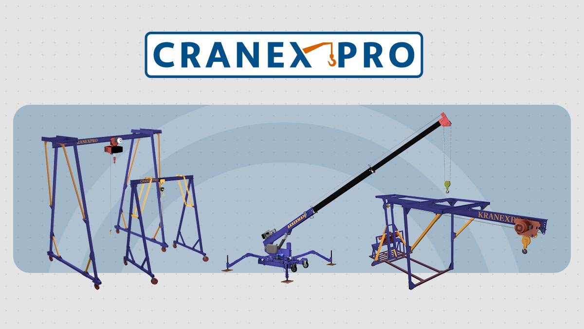 CRANEXPRO - Compact Mini Cranes for Big Tasks